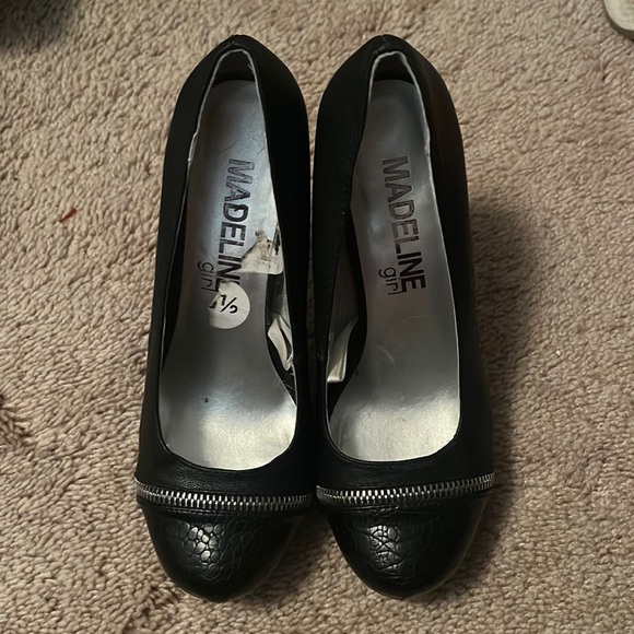 madeline girl | Shoes | Madeline Girl Heels With Zipper And Snake Skin ...